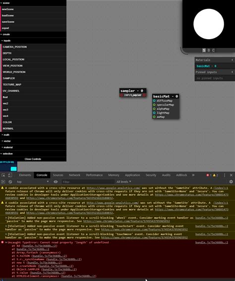 Visual Shader Editor Wip Showcase Threejs Forum