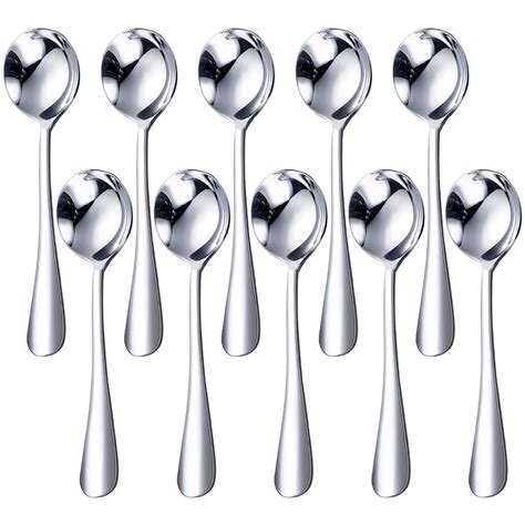 10pcs Mini Coffee Spoons 46 Inch Demitasse Espresso