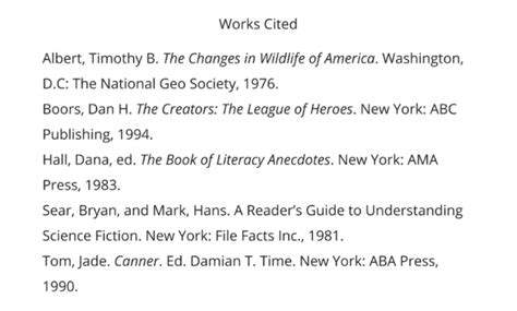 Mla Format Openoffice Mla Format