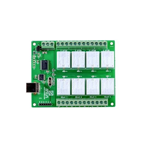 8 Channel USB Relay Module Module With 8 24V Relays And A USB Interface Kamami On Line Store
