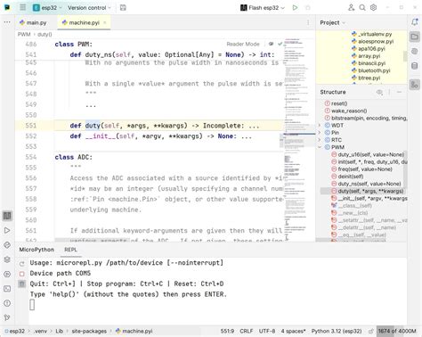 Micropython ปรับปรุง Code Completion ให้ทันสมัย หรือ ตรงกับ Firmware