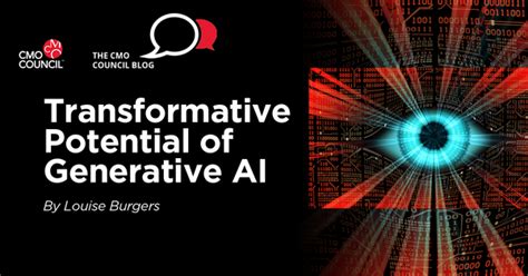 Transformative Potential Of Generative Ai Cmo Blog Post Expert
