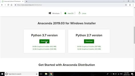 Installing Anaconda In Windows Youtube