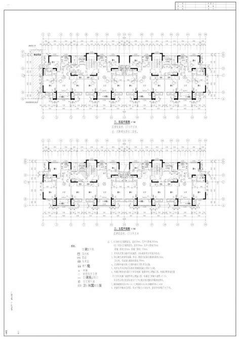 城头乡滨湖花园小区2号楼给排水及水灭火系统设计施工图住宅区土木在线