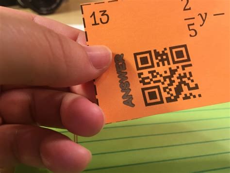 5 Ways To Use Qr Codes In The Math Classroom Idea Galaxy