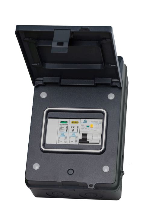 40a A Type Ip65 Rcbo With Surge Protection Unit