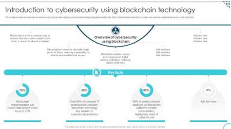 Cybersecurity Using Blockchain Powerpoint Presentation And Slides Ppt Presentation Slideteam