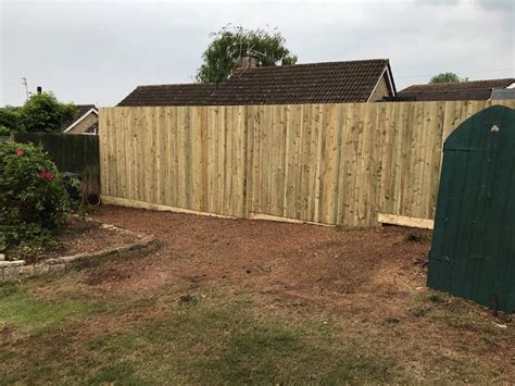 Quality Feather Edge Fencing In Keynsham Bristol Kirby Cuttings