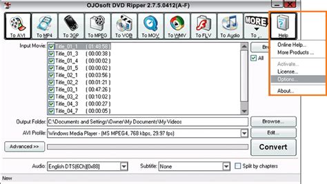 Change Temp Folder In DVD Rippers And Converters