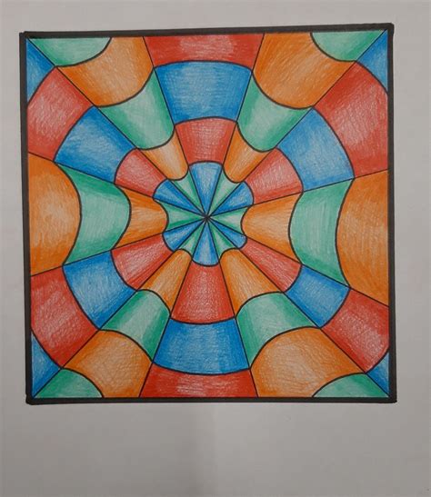 Op Art And Colored Pencil Tutorial Art 1 Artofit