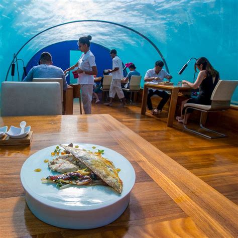 Ithaa Undersea Restaurant Food