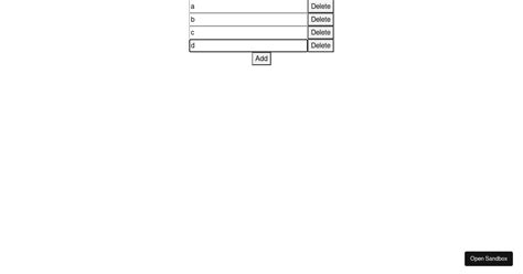 Add Input Focus Codesandbox