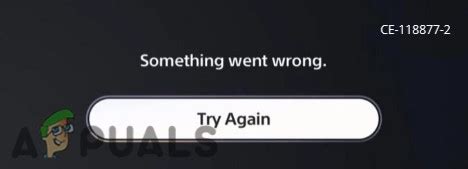 How To Fix Error Code CE On PS Appuals Com