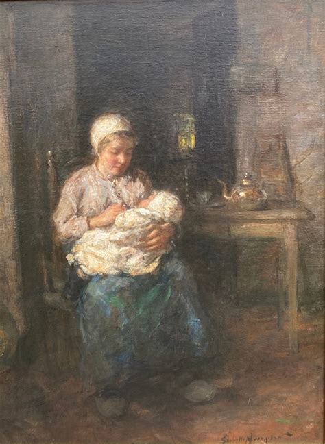 Robert Gemmell Hutchison Rsa Rsw Rba Roi Feeding Time Mcewan Gallery