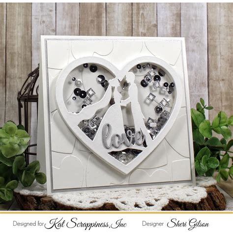 Layering Nested Heart Craft Dies Kat Scrappiness