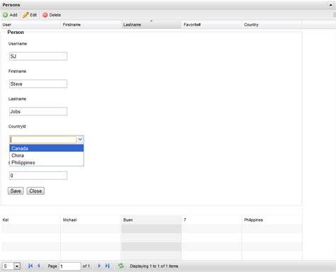 Class Programmer Ienablemuch Flexigrid Crudinline Form With Aspnet Mvc