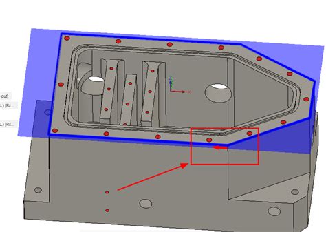 how to machine outside selected geometry in 3d toolpath in fusion 360