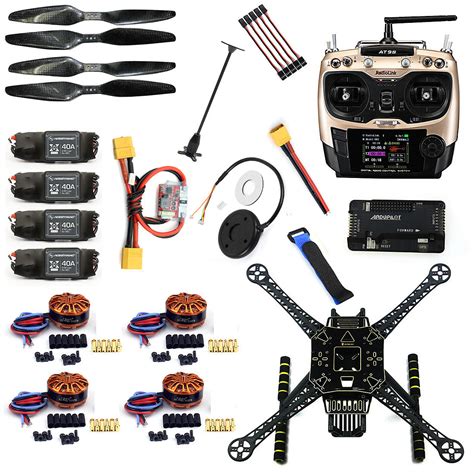 Us 249 27 ~ Us 276 96 S600 Diy Fpv Drone 4 Axis Quadcopter Welded Kit Unassembled W Apm2 8