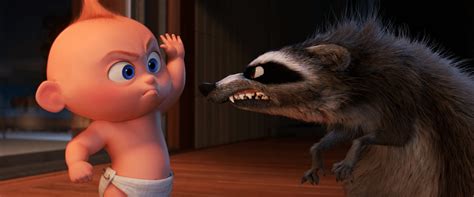 Watch A Sneak Peek Of Jack Jack Vs The Raccoon From Incredibles 2