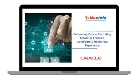Optimize Recruitment With Oracle Recruiting Cloud Nexinfo