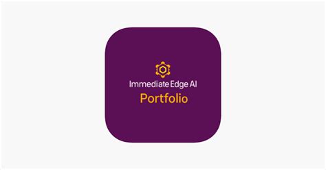 ‎immediate Edge Ai Portfolio On The App Store