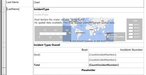 Pagination Report Map Visual Not Grouping With Par Microsoft
