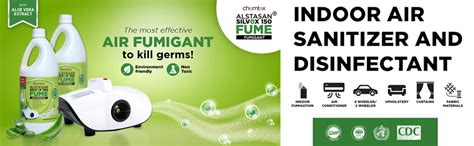Chemtex Alstasan Silvox 150 Fume Air Fumigation And Sanitizer Liquid