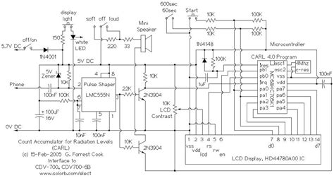 Count Accumulator For Radiation Levels Carl Basiccircuit Circuit