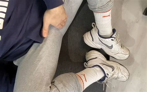 Dirty White Puma Socks Nike Sneakers Gay Amateur Porn Feat Passion
