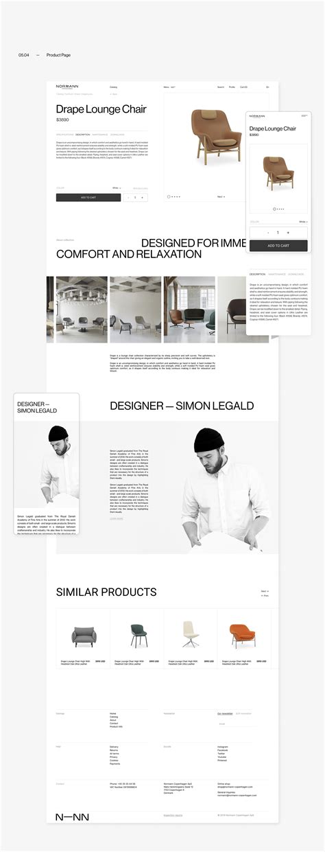 NORMANN — FURNITURE STORE on Behance