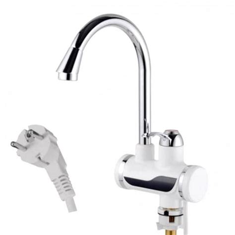 ᐉ Водонагрівач проточний електричний нижнє підключення з екраном • Краща ціна в Києві Україні