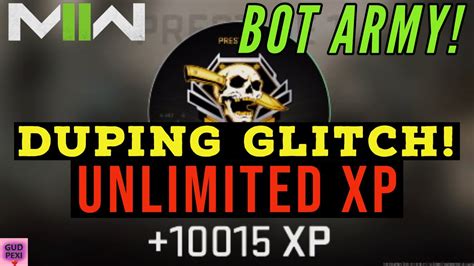 New Unlimited Xp Glitch Easy Duplication Glitch Mw2 Glitch ️bot