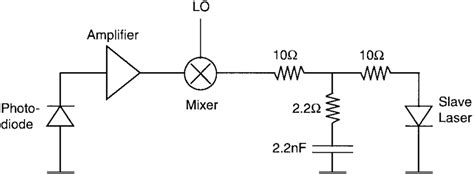 Schematic Circuit Diagram For The Loop Feedback Electronics Bias Download Scientific Diagram