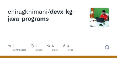 Github Chiragkhimanidevx Kg Java Programs