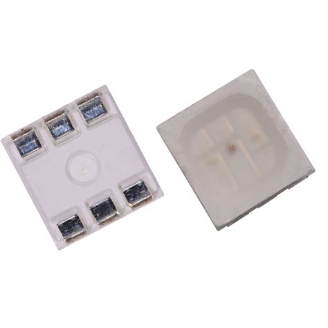 02w Tri Color Rgb Led 3v Rgb Led Chip 3535 Rgb Led Chip 14mm 6 Pin 2