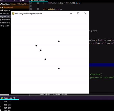 Github Makiisthenesflockingalgorithm This Is My Own Attempt At The Flocking Algorithm Using