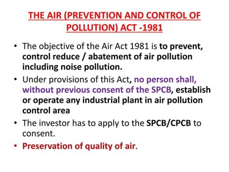 Environmental Laws Policies PPTX Environmental Services Industry Industries