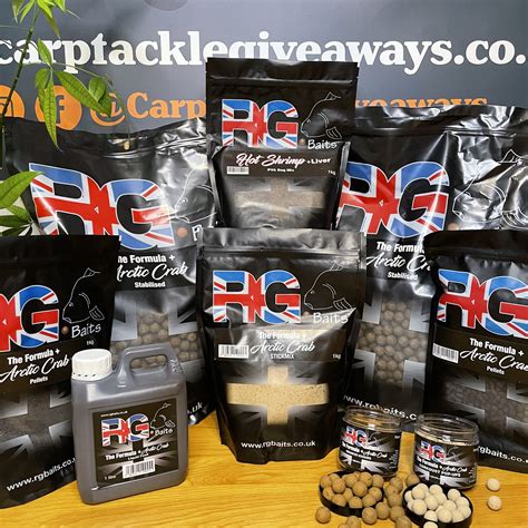 Rg Baits The Formula And Arctic Crab Bundle Carp Tackle Giveaways