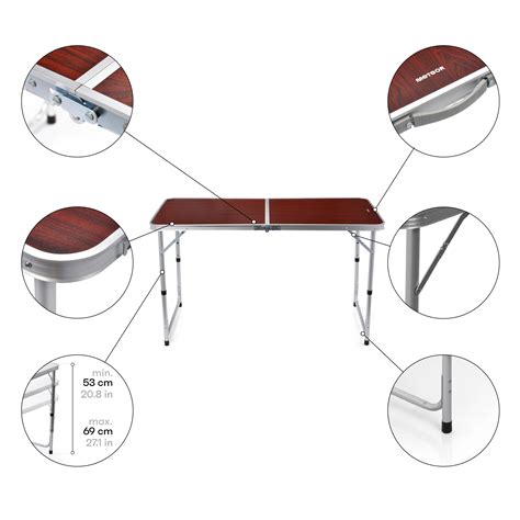Meteor Feast Folding Table Feast Sale Tourism Camping Furniture Camping Tables Meteor Sport