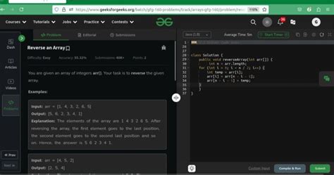 ganginepalli thejasree on linkedin gfg160 geeksforgeeks gfg160 geekstreak2024 gfg160