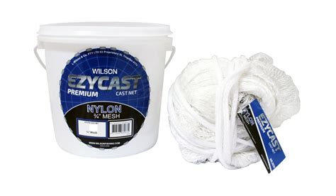 Wilson Ezycast Nylon Cast Net With 3 4 Inch Mesh Size