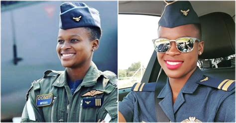 Meet Sas First Black Female Fighter Pilot Who Made History At Inauguration