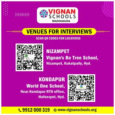 We Are Hiring Vignan School Madinaguda