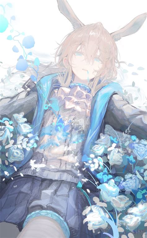 Amiya Arknights Drawn By Kotowaza Danbooru