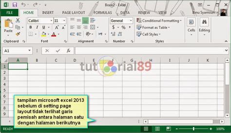 Cara Setting Page Layout Di Microsoft Excel Belajar Microsoft Excel