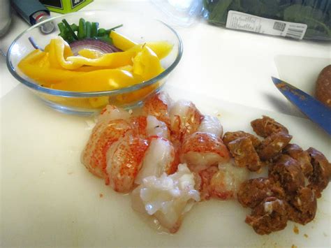 Lobster Chorizo Stir Fry Yours Beloved