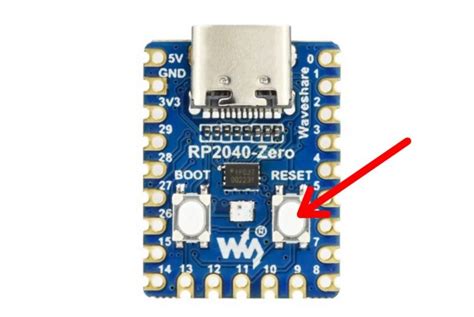 Carte Waveshare Rp2040 Zero Framboise 314 Le Raspberry Pi à La Sauce Française