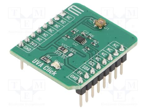 uva click mikroe click board prototype board comp guva c32sm uv