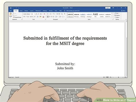 Simple Ways To Write An IT Report With Pictures WikiHow