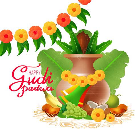 인도 새해 일러스트 Gudipada 녹색 식물 힌두교 새해 구디 파드 바 초록 Png 일러스트 및 Psd 이미지 무료 다운로드 Pngtree